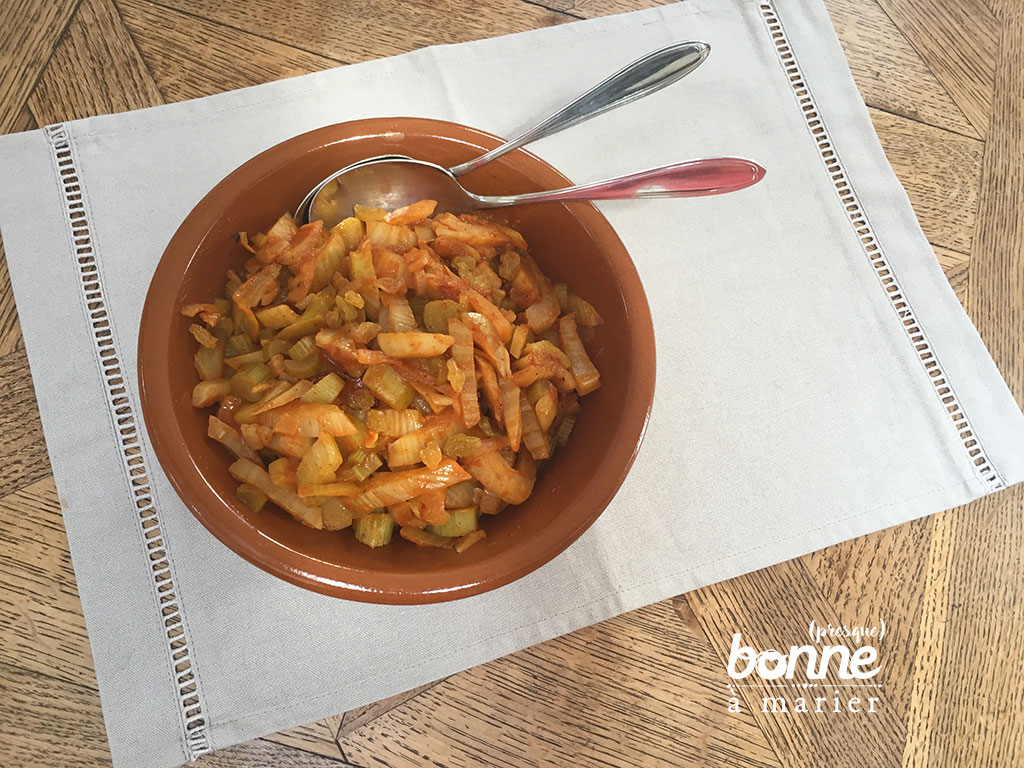 Comme un couscous tout vert | (presque) bonne à marier